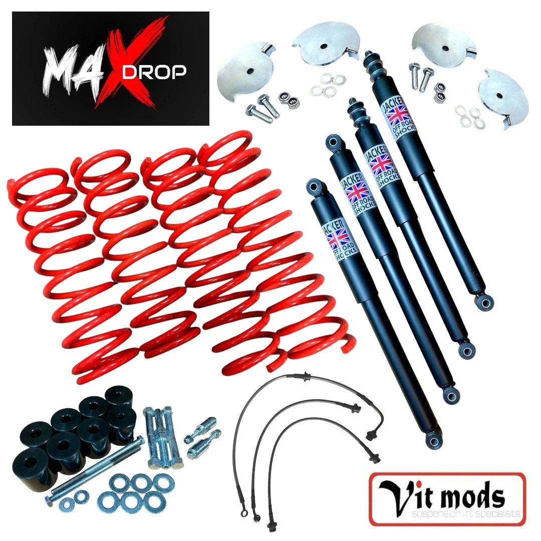5" / 125mm Extended Max Drop Lift Kit