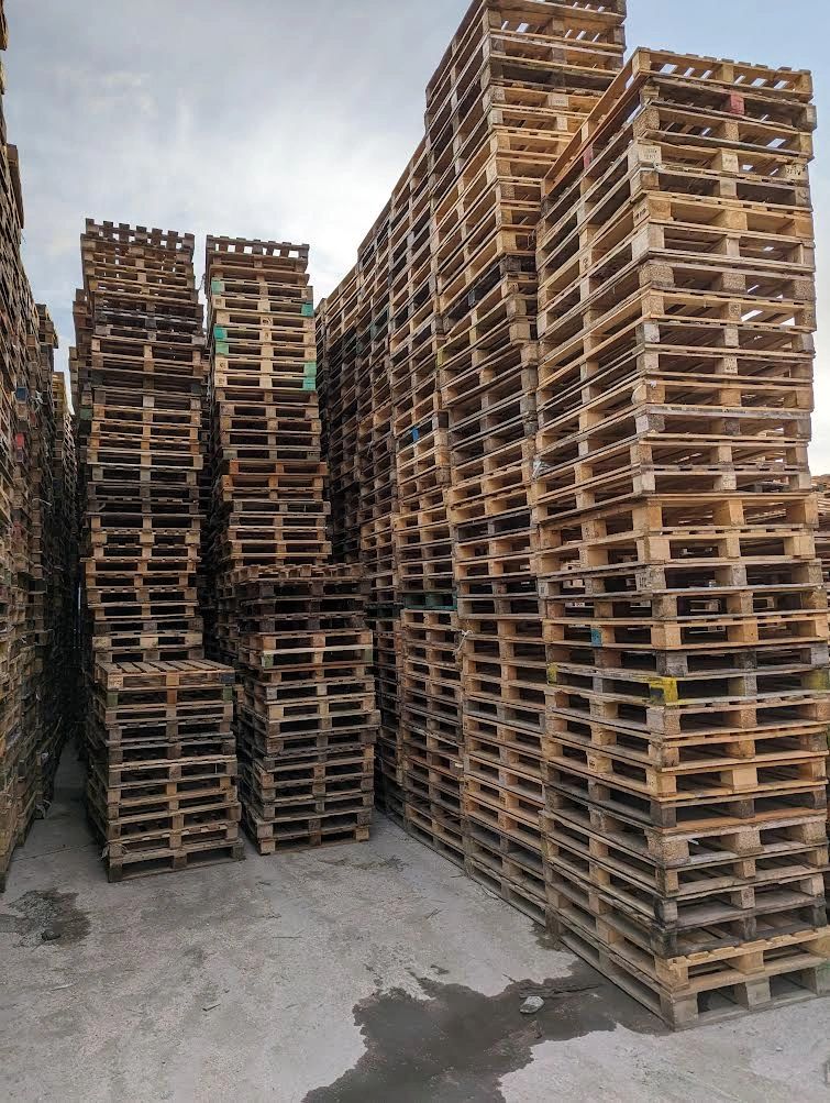 Buy and Sell Pallets - P & R Pallets & Cases