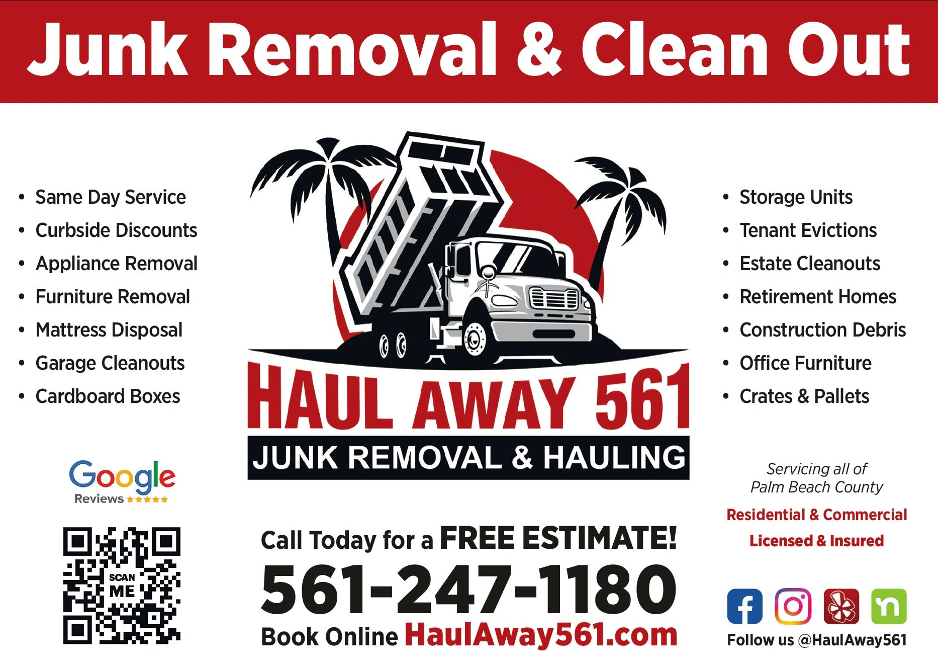 Haul Away 561 - Junk Removal & Clean Outs