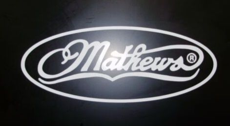 Mathews Archery Decal - Mathews Archery White Decal