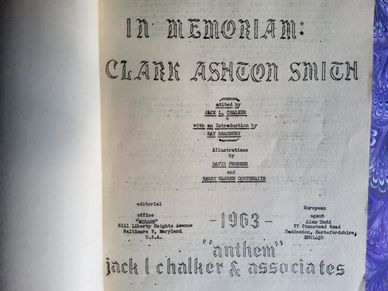 CLARK ASHTON SMITH ROOM