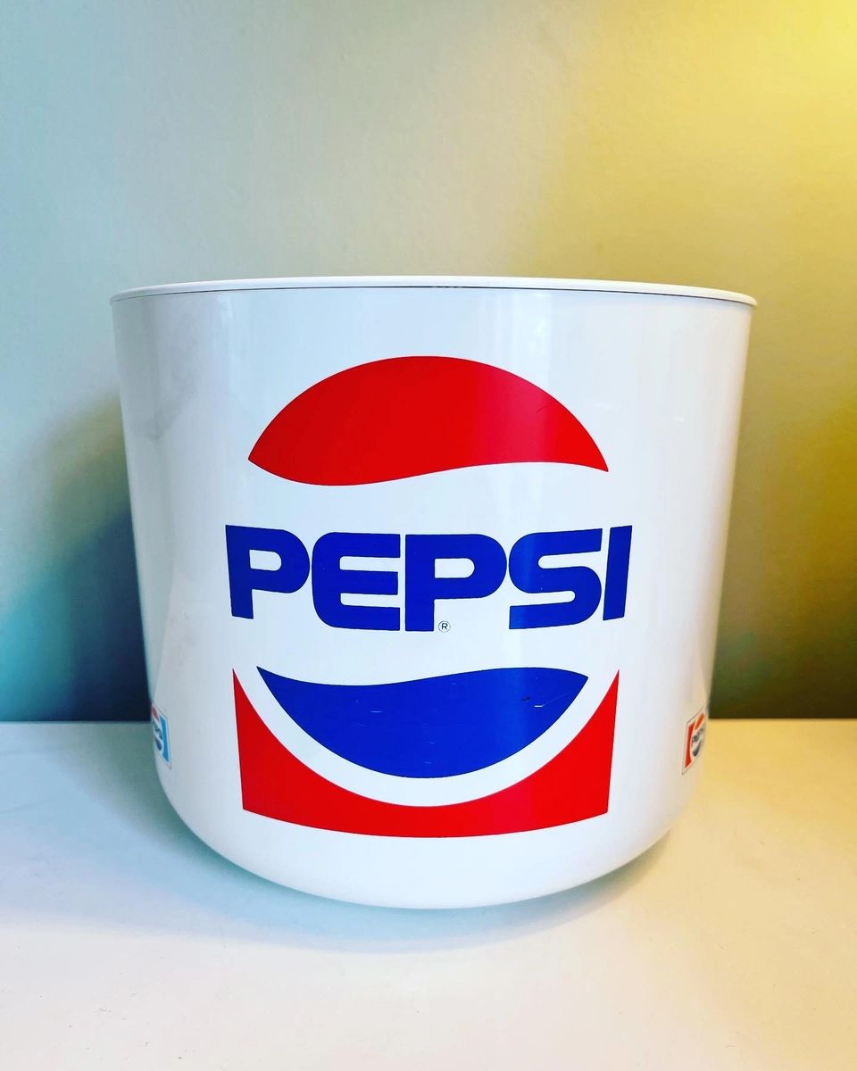 80s Pepsi Ice Bucket