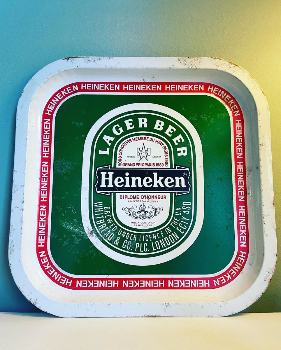 70s Heineken Tray