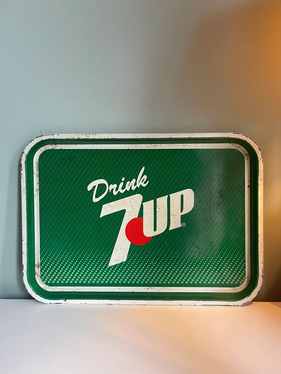 Rare 70s 7up Tray