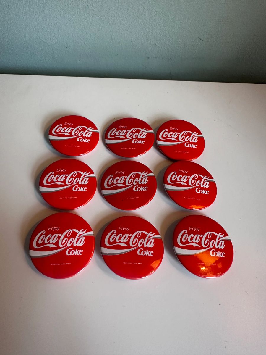 Vintage Coca-Cola Badge (€4.50 Each)