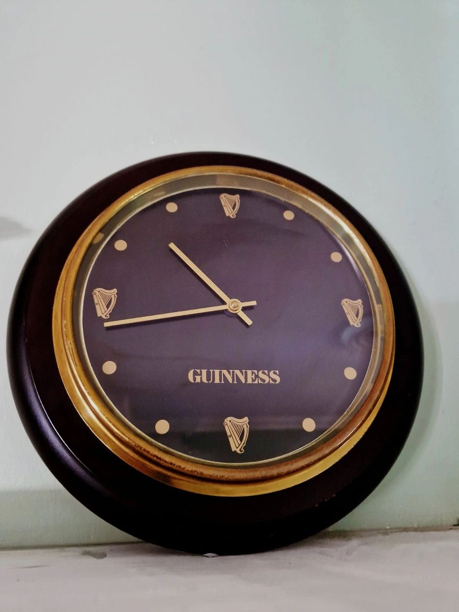 Rare 80s/90s Guinness Pub Clock