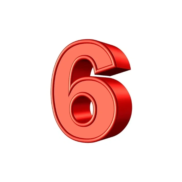 Numerology for Mulank 6