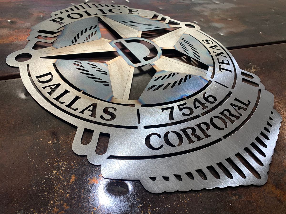 Dallas Police Badge