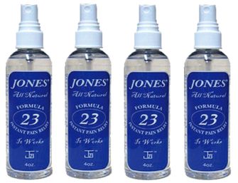 Jones' Formula 23 (4 x 4 oz.)
