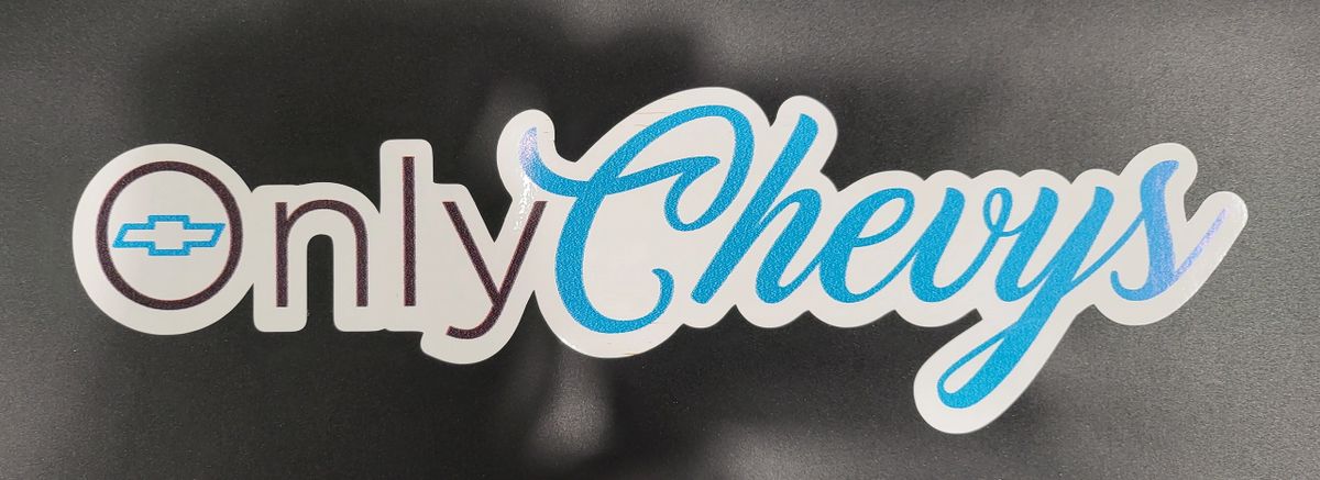 Only Chevys Sticker