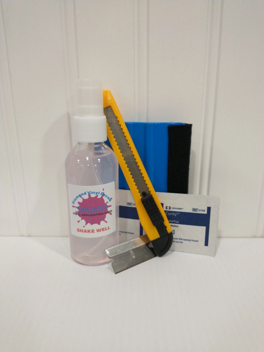 Vinyl Decal Wet Installation Kit