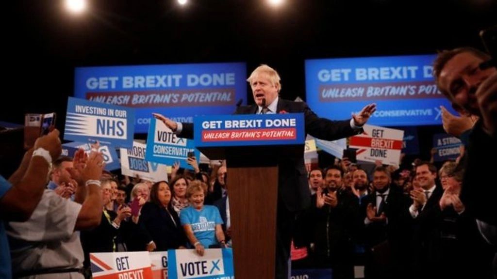 UNITED KINGDOM'S CONSERVATIVE PARTY WINS BIG IN GENERAL ELECTION