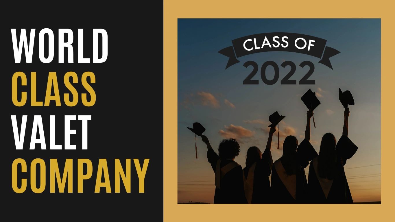 Valet Parking Service at Graduation parties