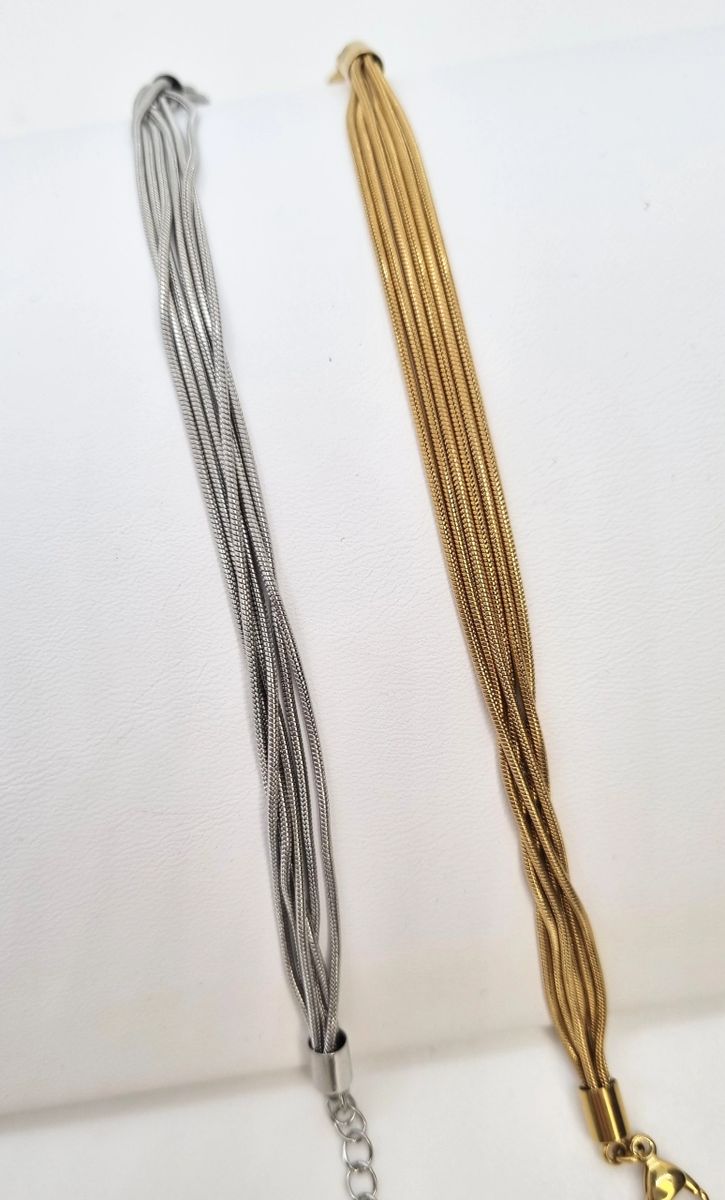 Snakes chains bracelet