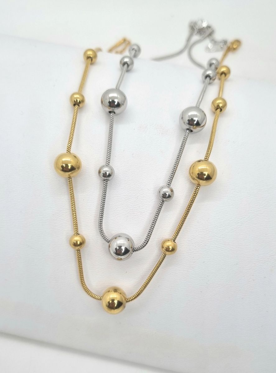 Bubble chain necklace