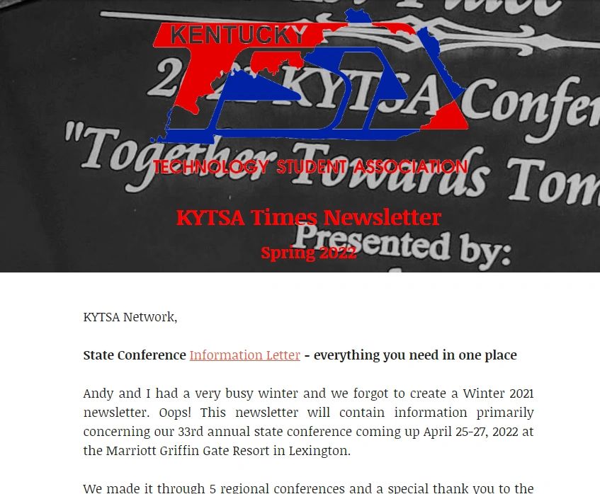 Spring 2022 KYTSA Times Newsletter