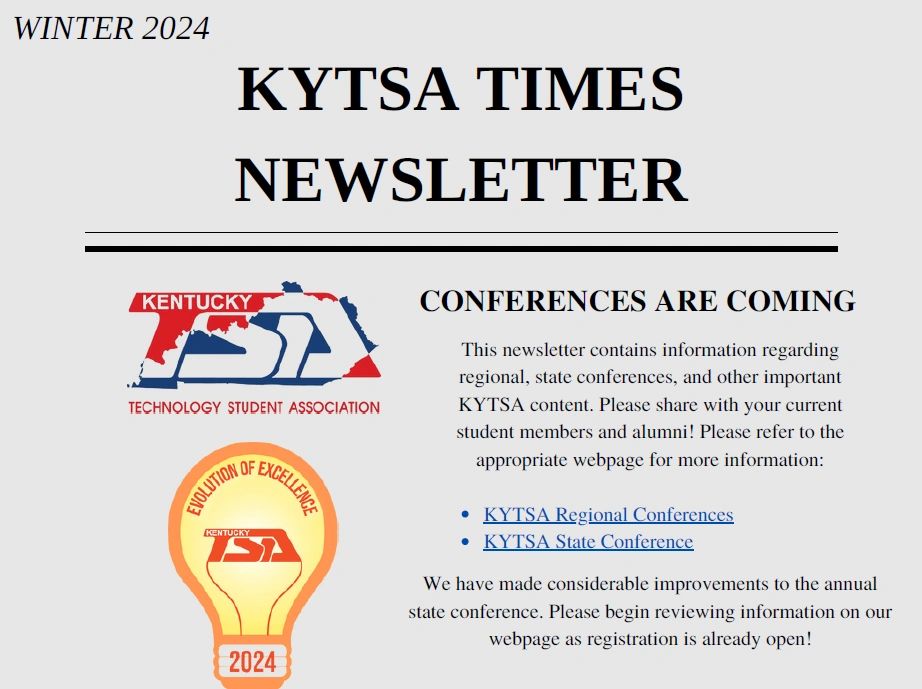 Winter 2024 KYTSA Times Newsletter