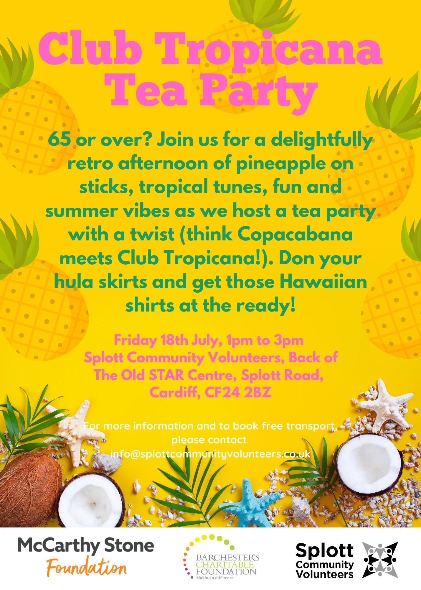 Club Tropicana comes to Splott!