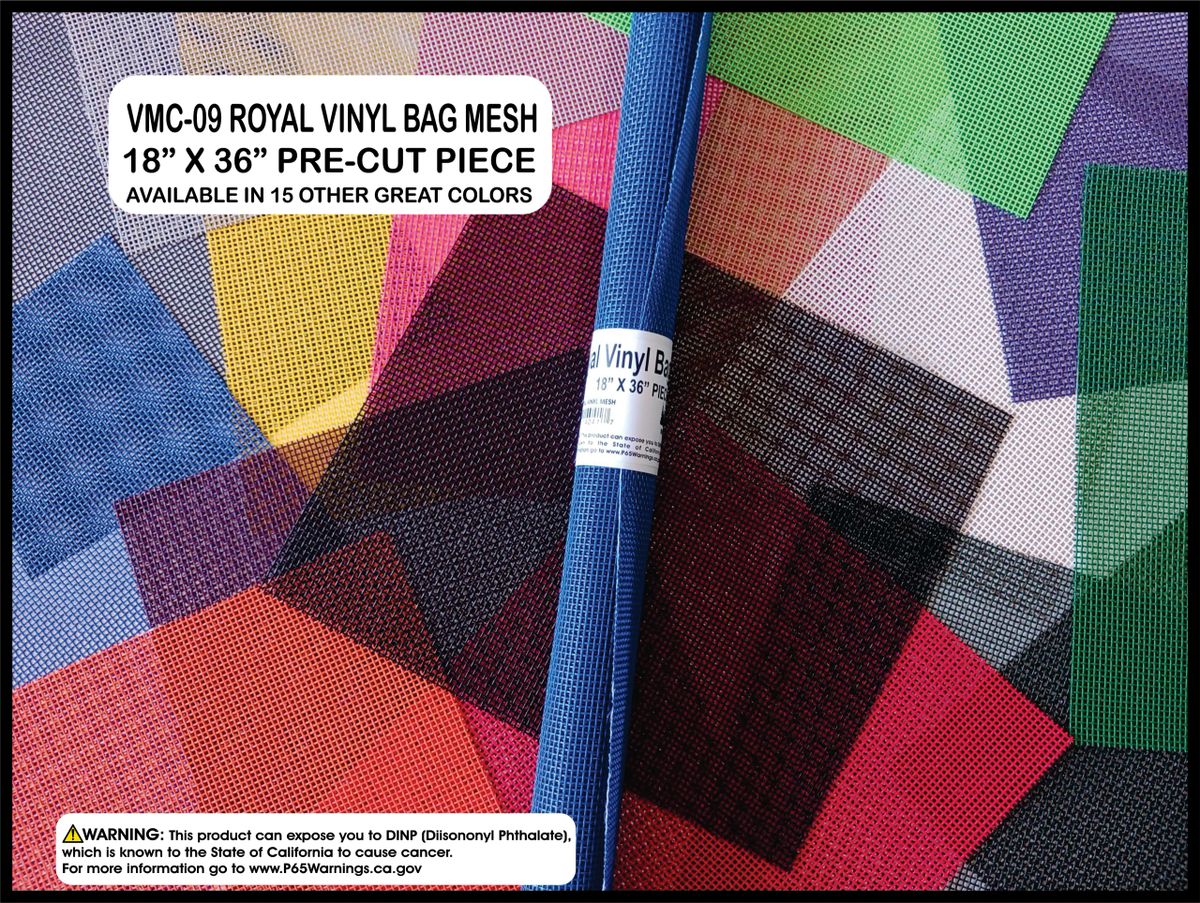 ROYAL VINYL BAG MESH PRE-CUT PIECE