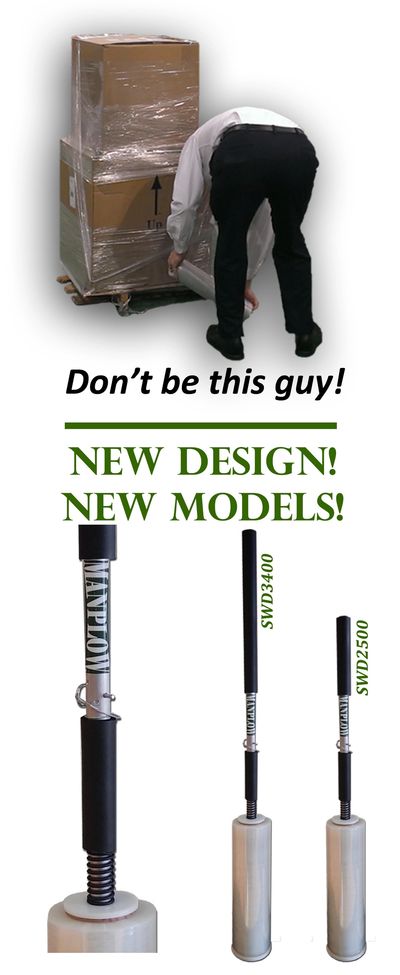 Stretch Wrap Dispensers | MANPLOW