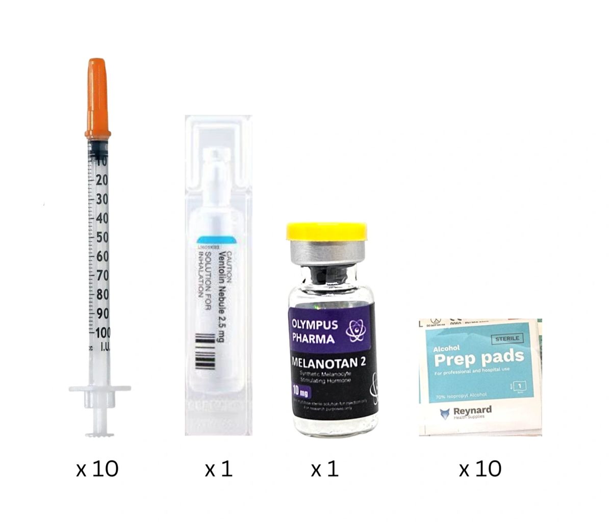 1 x Melanotan 2 Vial Injection Kit