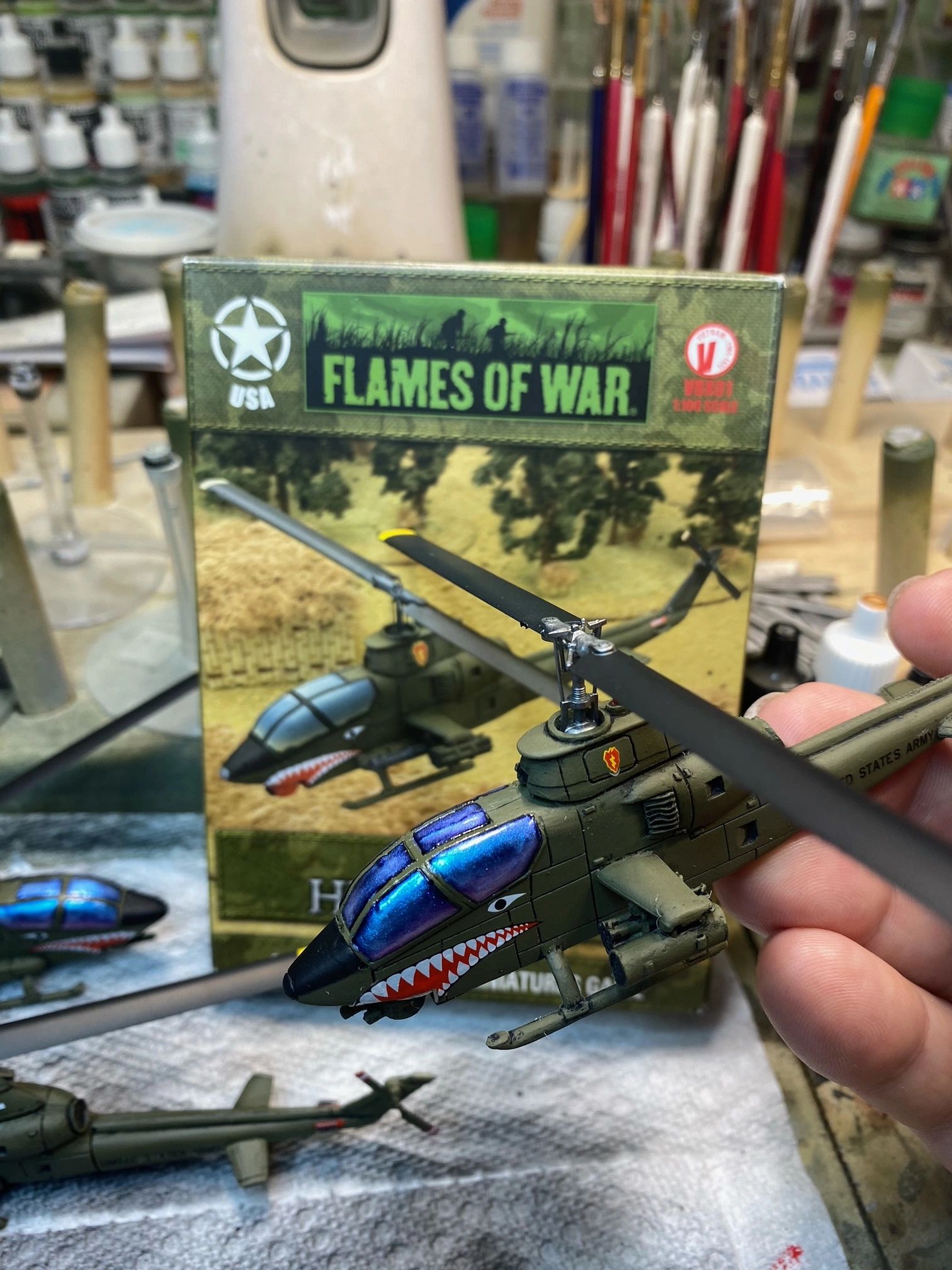 Finished rotors on Cobras - Project Complete