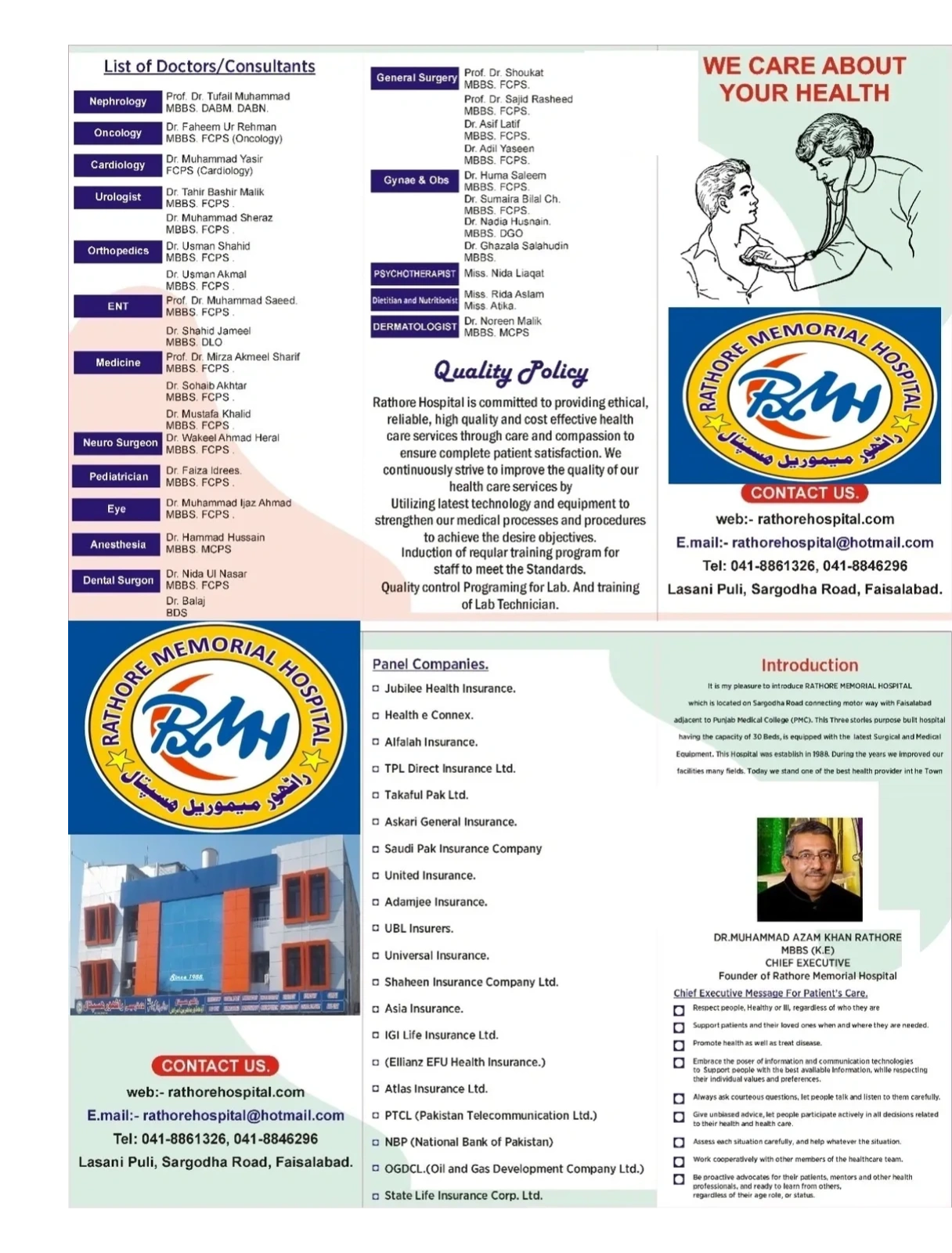 CONTACT US | Rathore Hospital