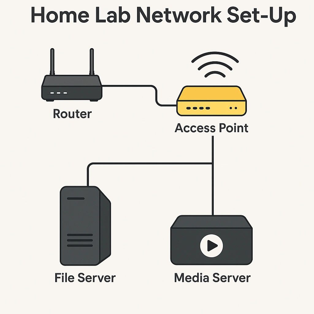 Home lab Network set-up Experience