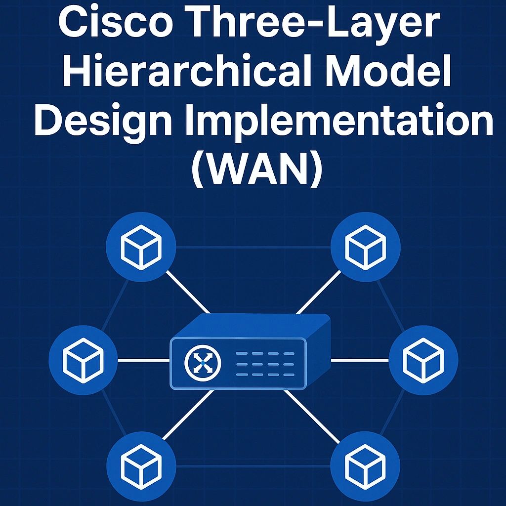 Cisco Three-Layer Hierarchical Model Design Implementation (WAN)