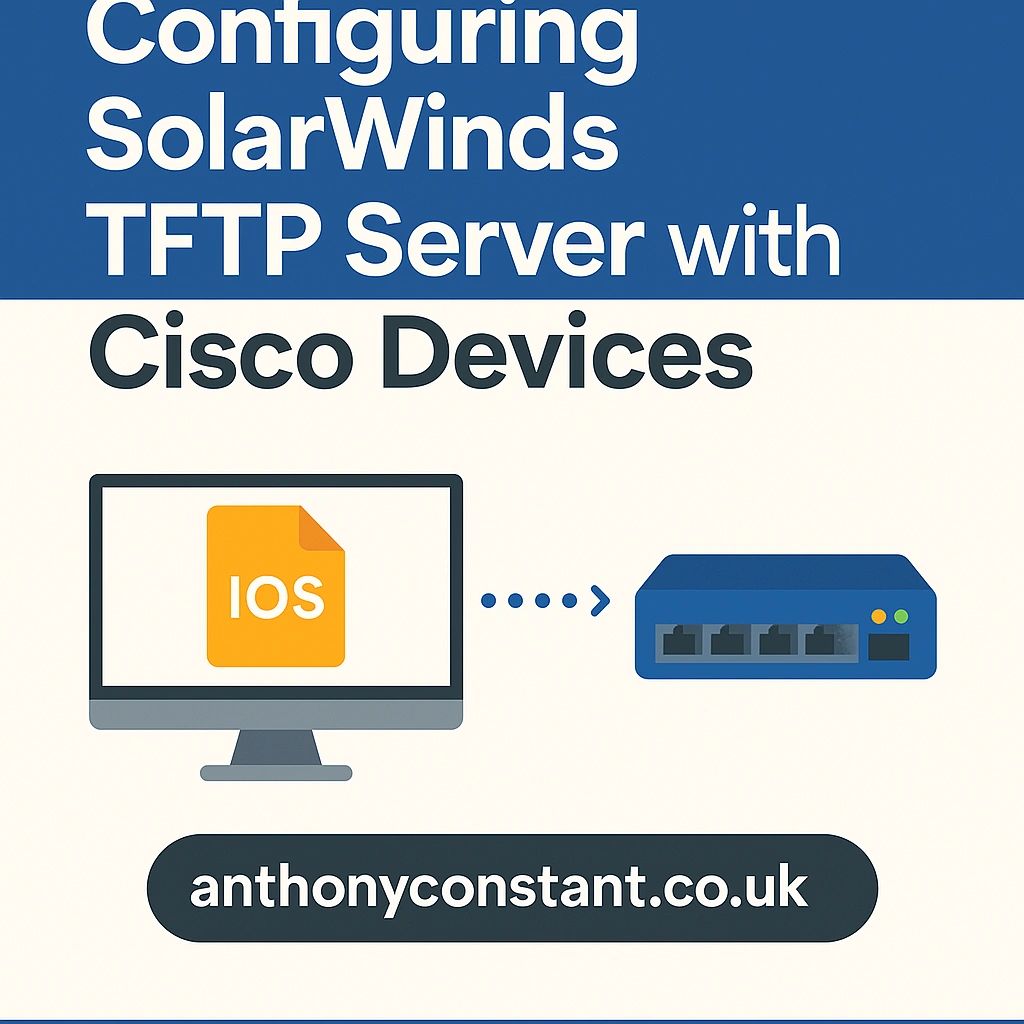 Configuring SolarWinds TFTP Server with Cisco Devices