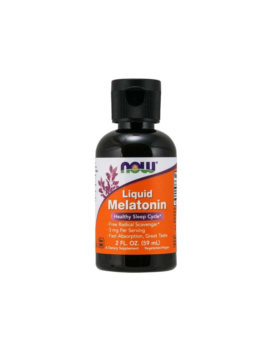 NOW LIQUID MELATONIN 2 FL OZ / Melatonina líquida