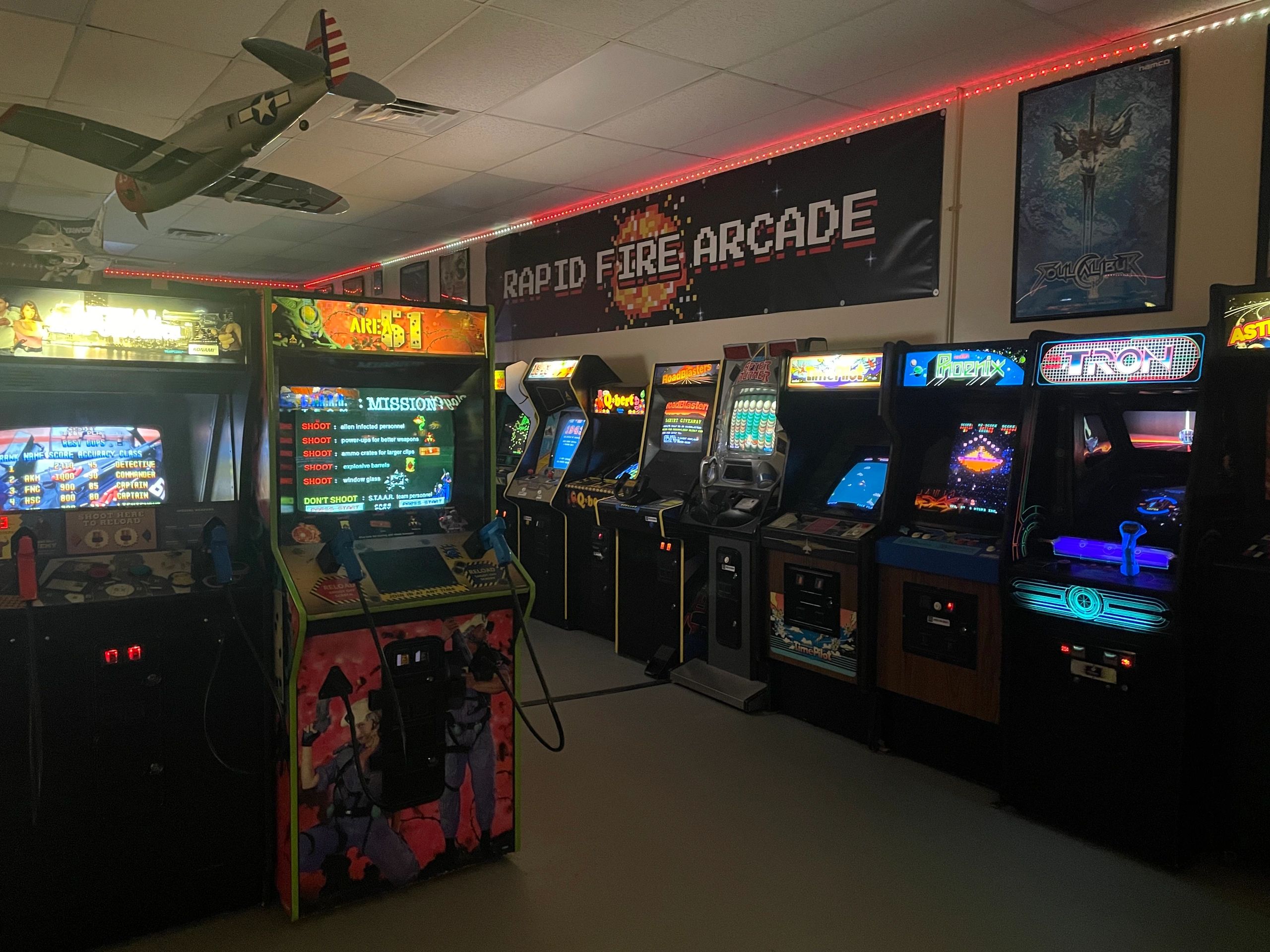 Play classic arcade games at Rapid Fire! The best retro arcade in the ...