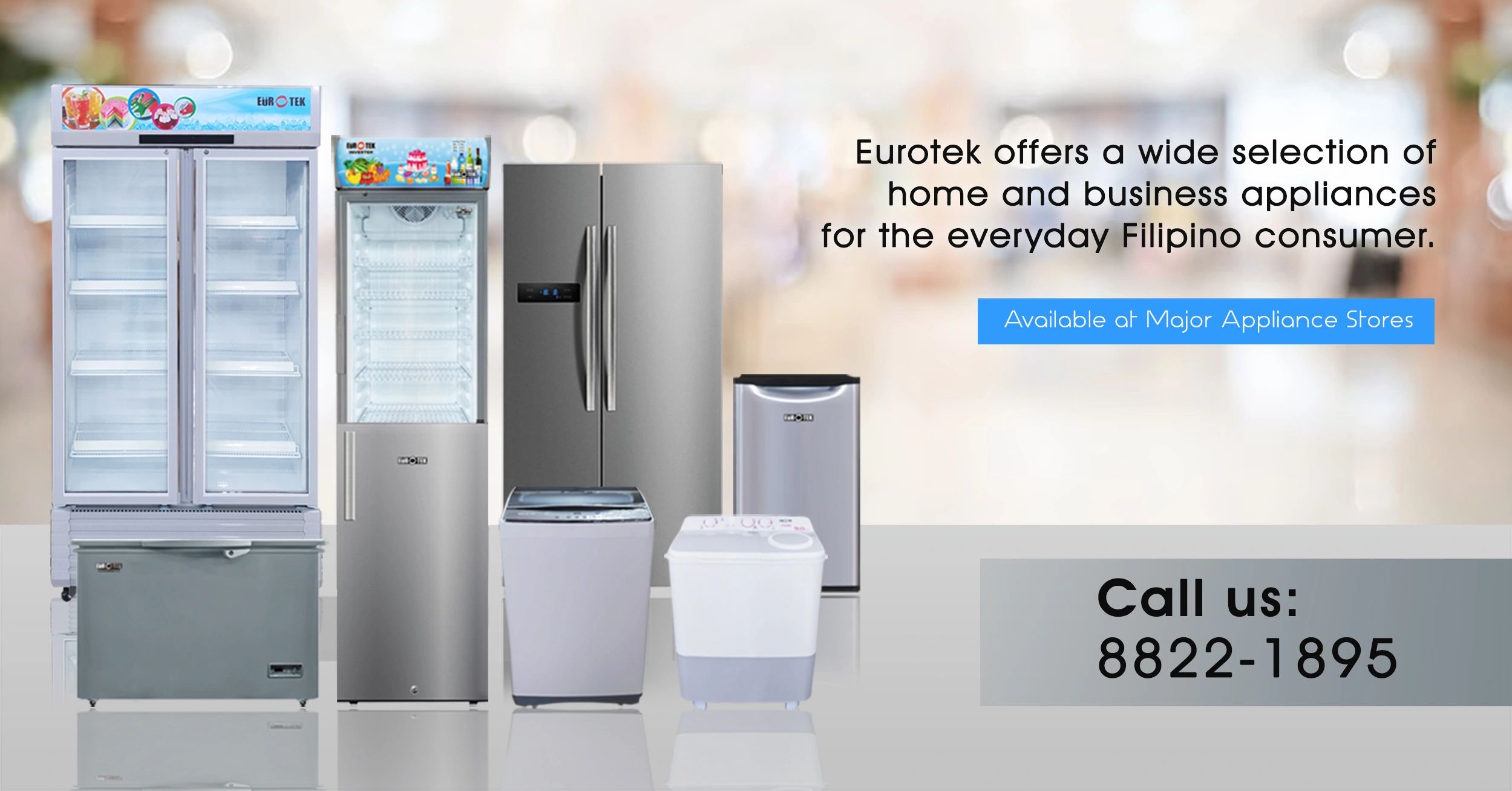 Eurotek Appliances - EUROTEK HOME AND BUSINESS APPLIANCES