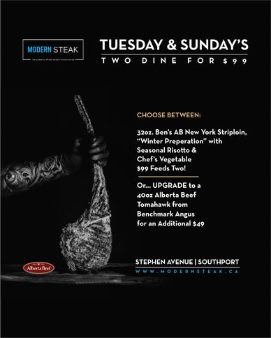 Best Steaks in Calgary – Modern Steak