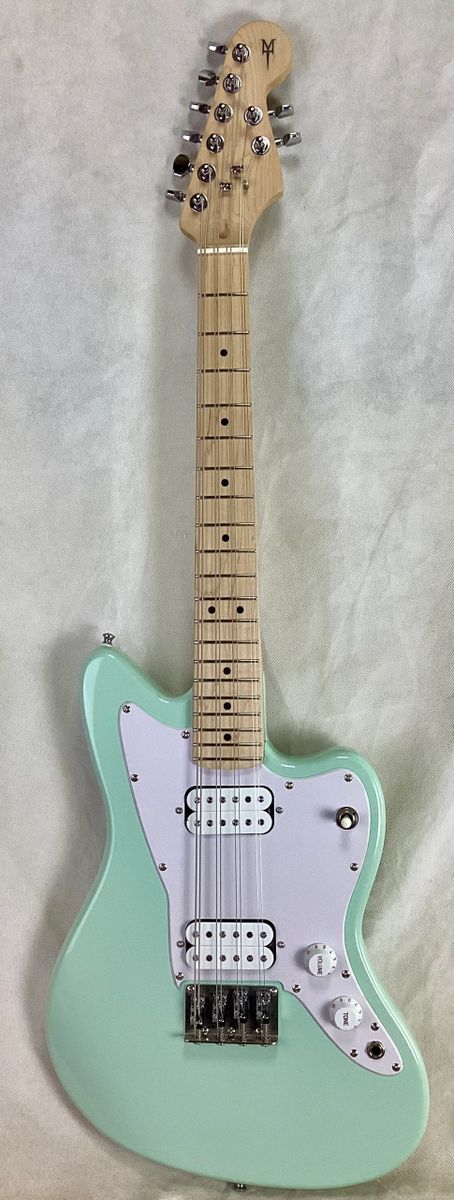 Electric Octave Mandolin conversion of a Squier Mini Jazzmaster
