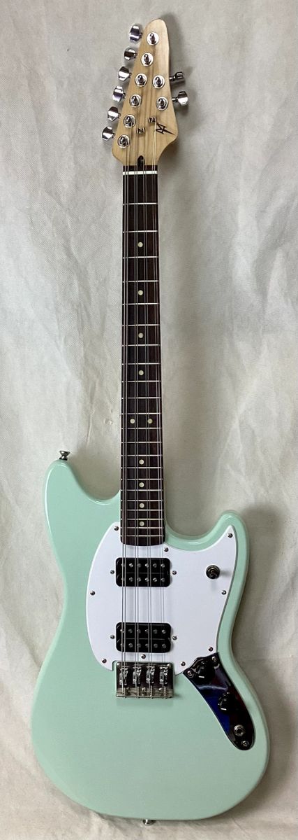 Octave Mandolin conversion of a Squier Mustang with color and tuning ...