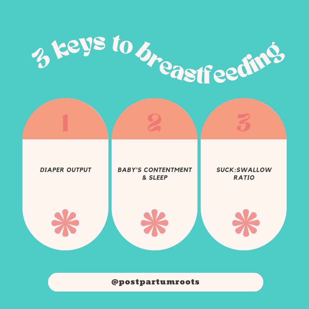 3 Keys to Breastfeeding