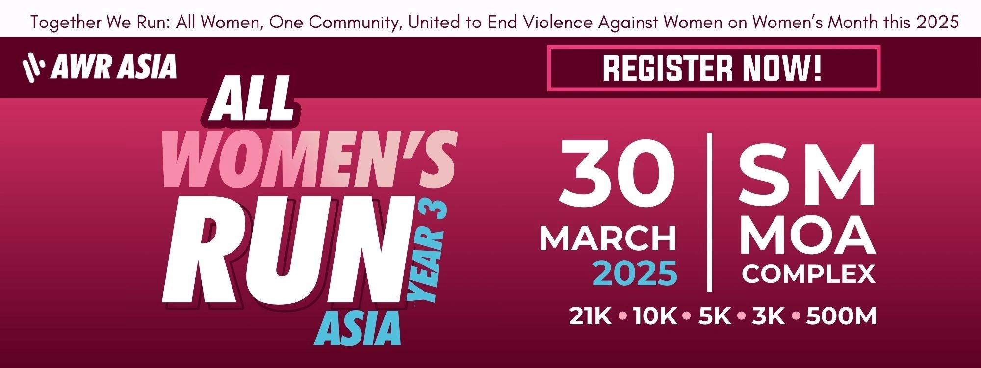 FAQs | allwomensrun.asia