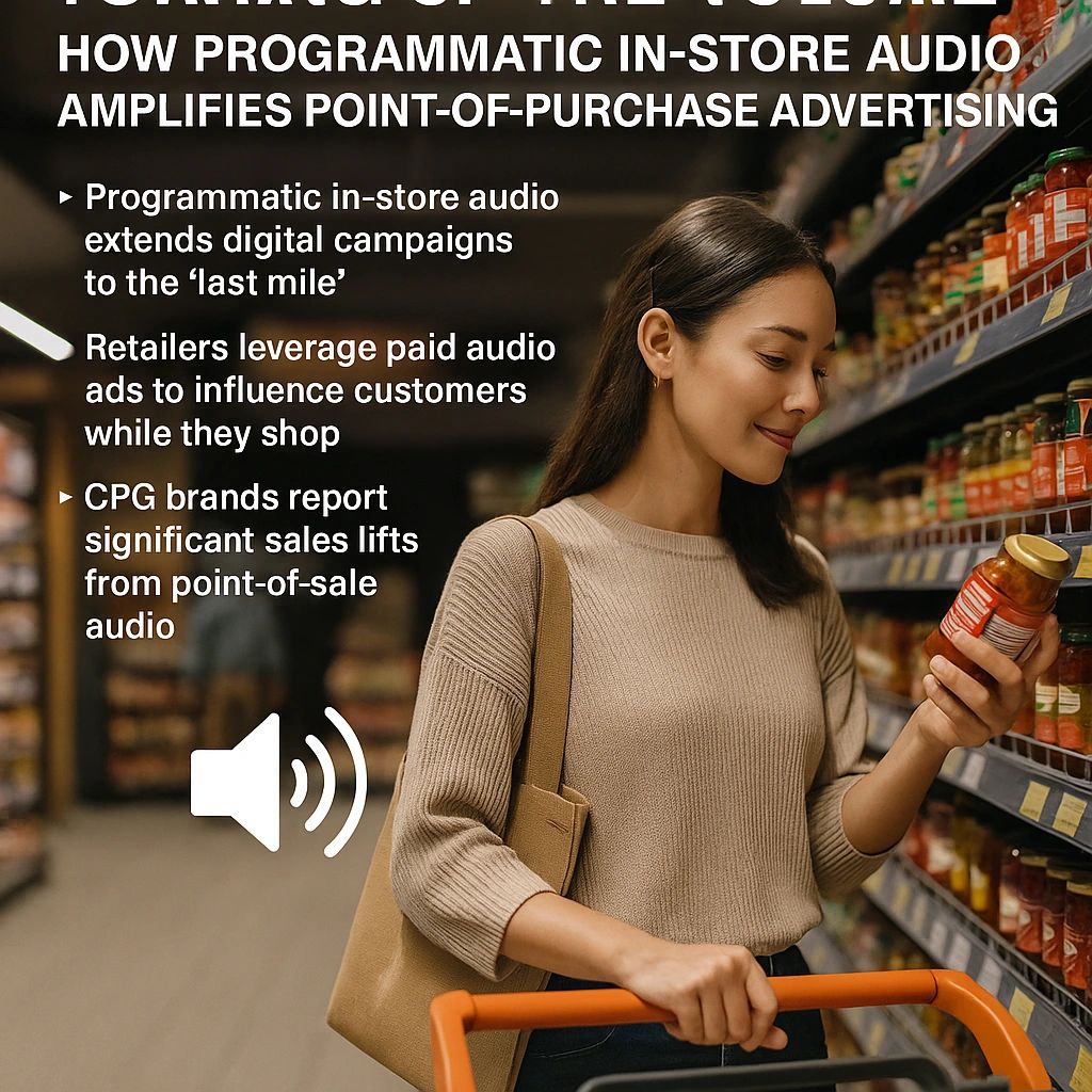 How Programmatic Audio Amplifies Point-of-Purchase Advertising
