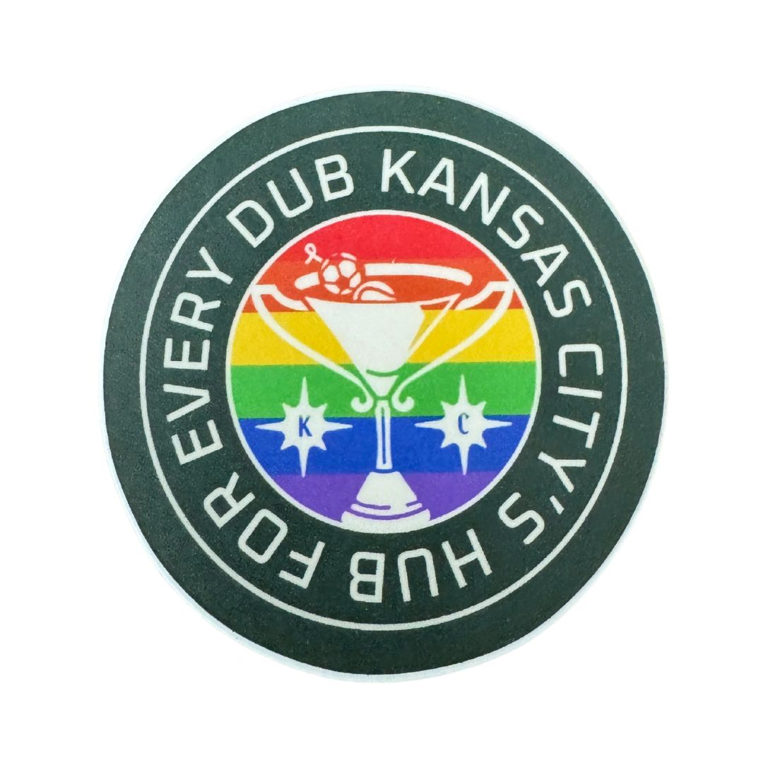 The Dub Pride tagline sticker