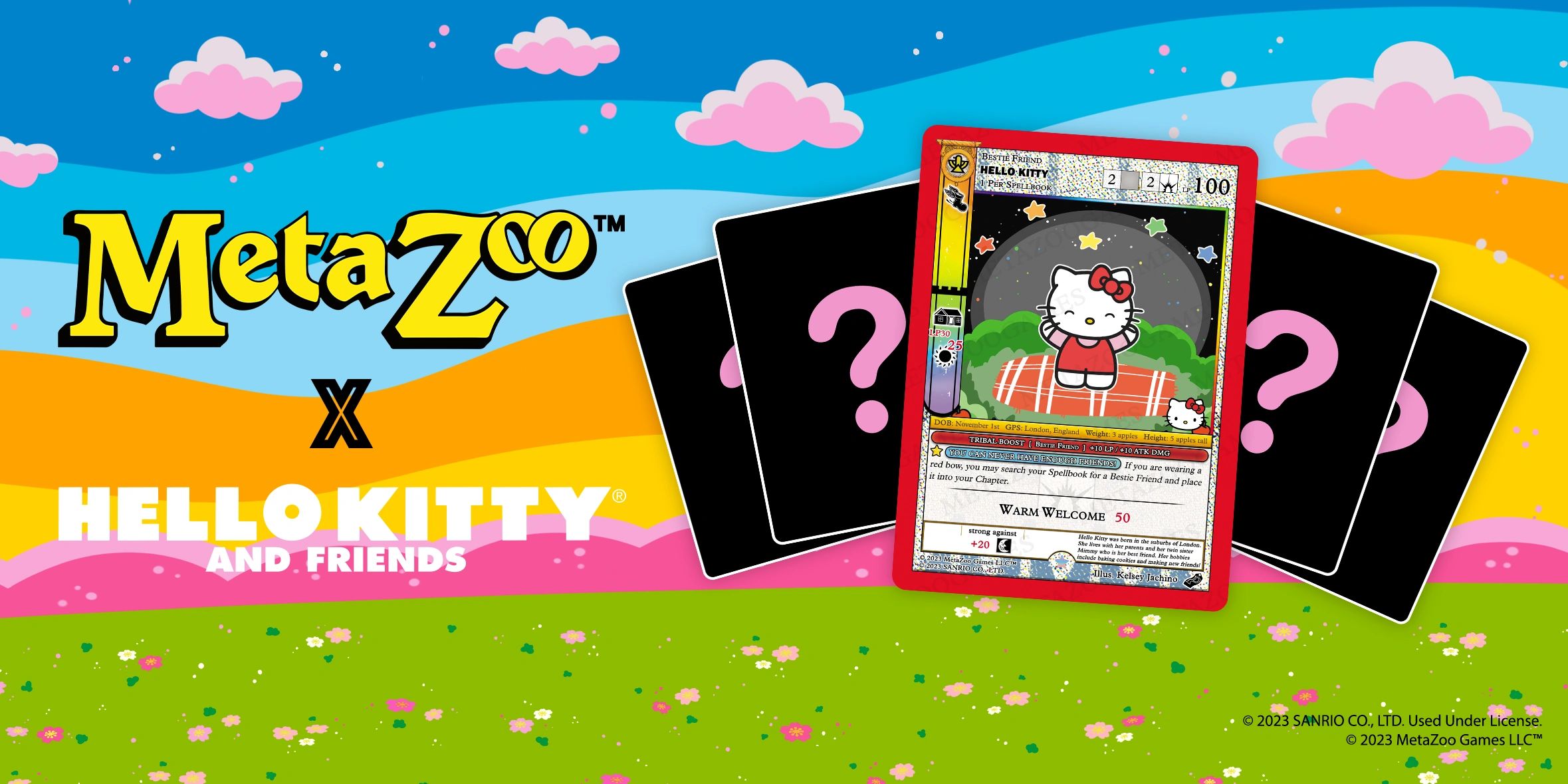MetaZoo Games and Hello Kitty Team Up for Adorable Collaboration