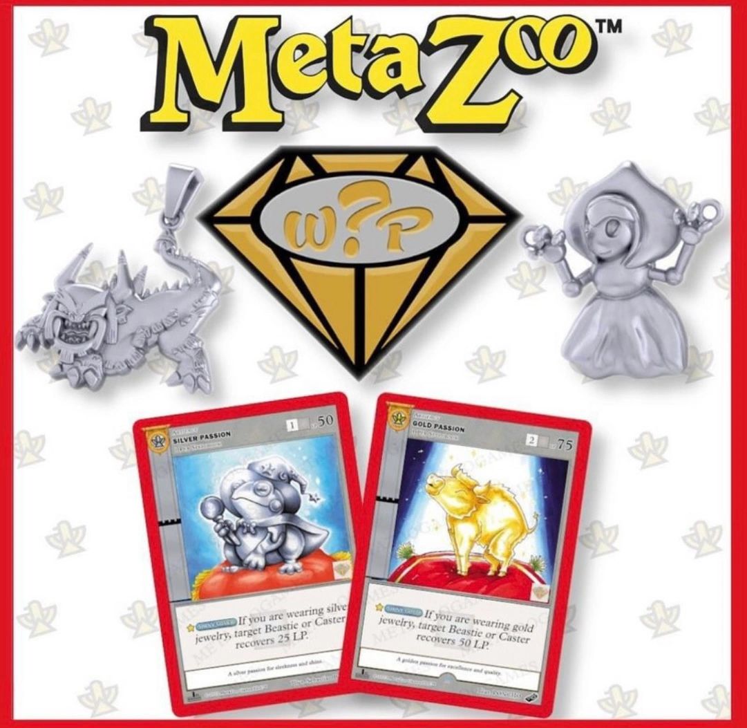 MetaZoo WYP Gold and Silver Pendants - Print Run & Set List