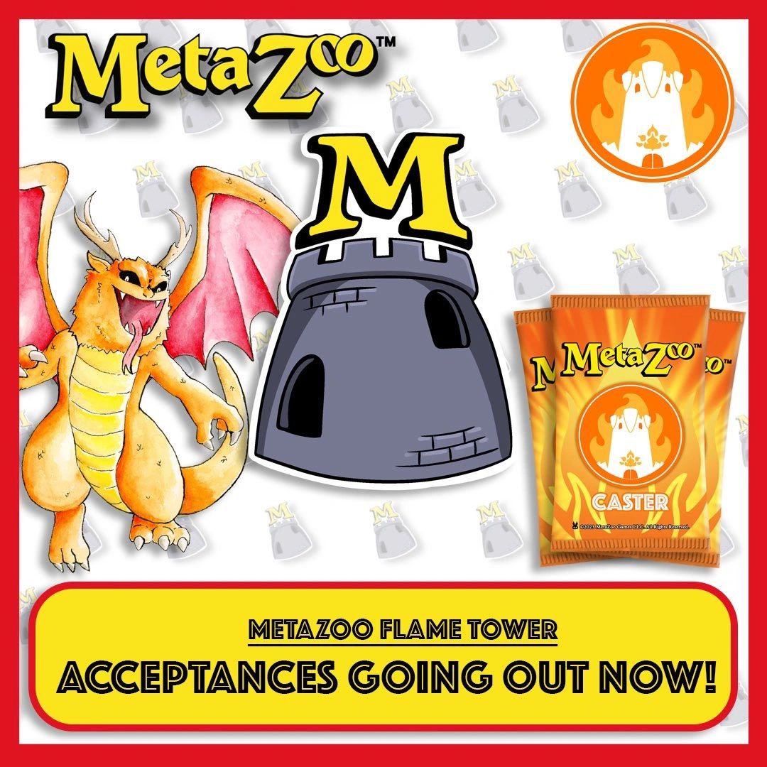 MetaZoo Flame Tower Attendance Acceptance Emails Are Being Sent!
