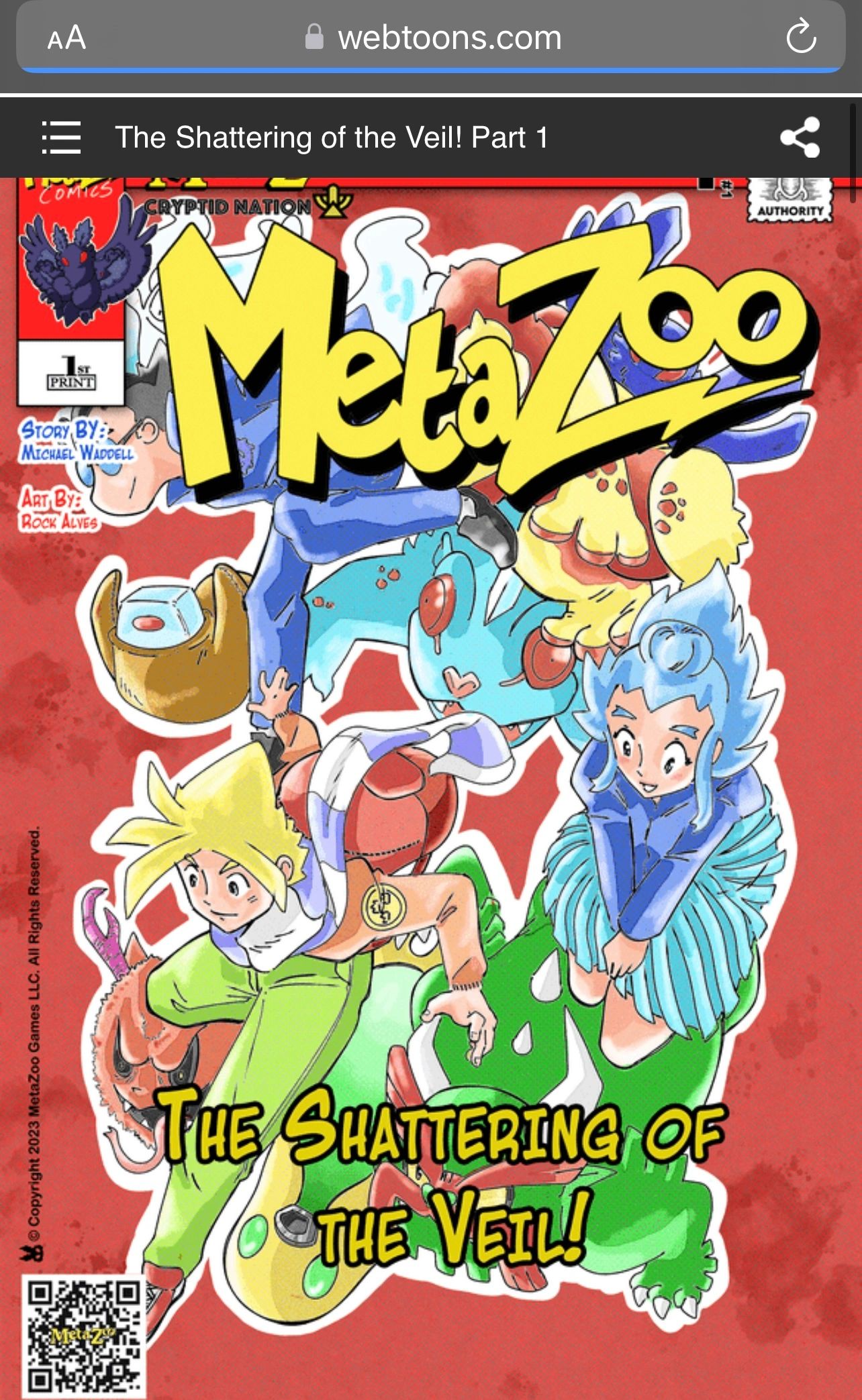 MetaZoo Manga Chapters 1-3 Recap, Chapter 4 Arrives Friday!