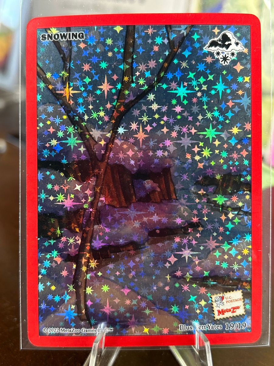 MetaZoo Snowing Terra Full Holo Christmas 2022 Promo metazoo-snowing-terra-full-holo-christmas-2022-promo