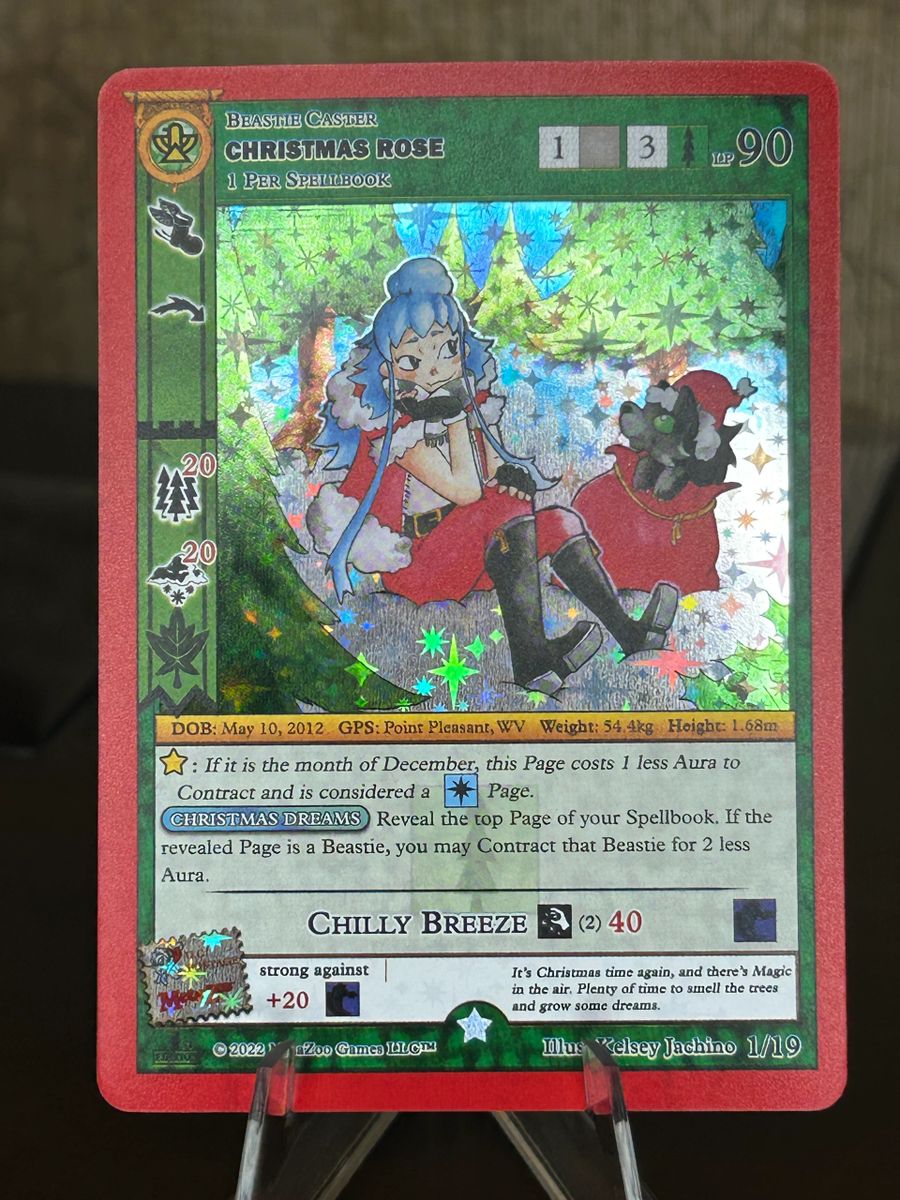 Christmas Rose Full Holo MetaZoo Christmas 2022 Promo christmas-rose-full-holo-metazoo-christmas-2022-promo