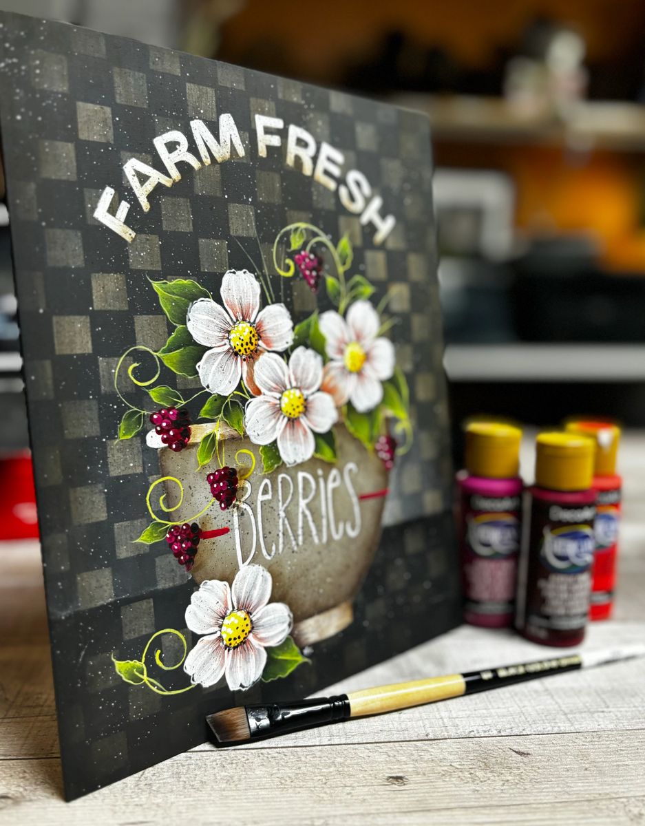 Farm Fresh Berries E Pattern