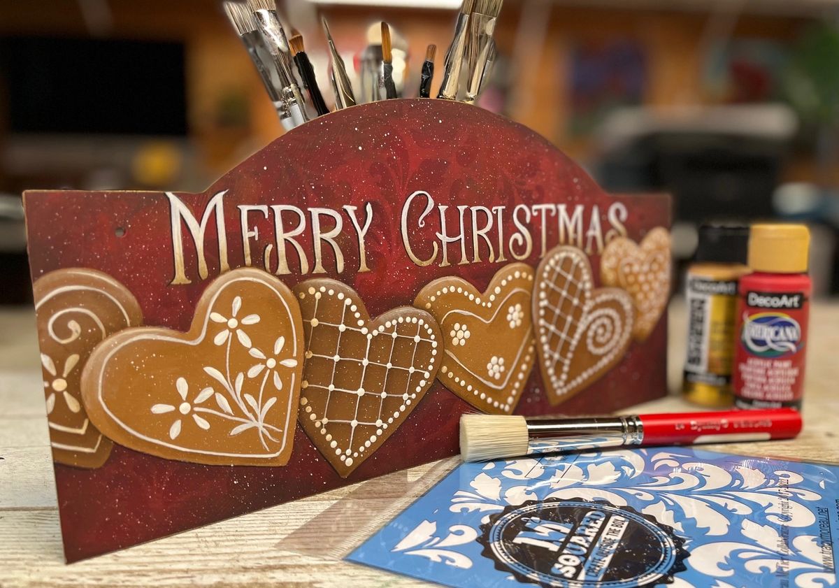 Merry Christmas Spice Cookies E pattern