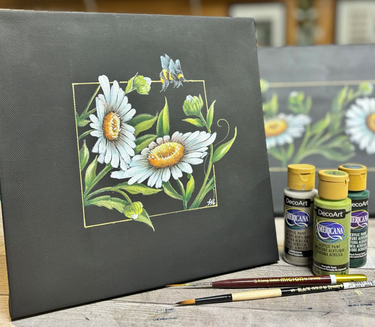 Ox Eye Daisy E Pattern