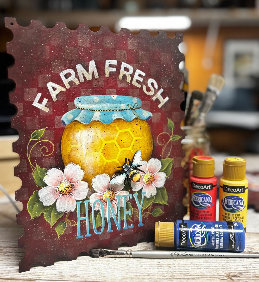 Farm Fresh Honey E Pattern